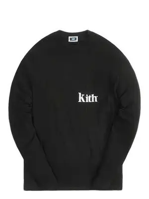 Kith Quinn Long-sleeve T-shirt - Black