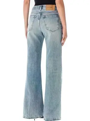 HAIKURE Clara Belt-loop Jeans Blue