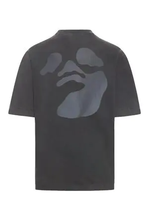 Off-White Logo-print Cotton T-shirt - Grey