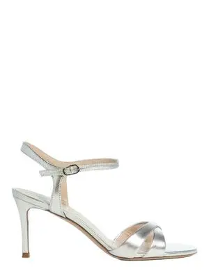Roberto Festa Romilda Crossover Heeled Sandals - Silver