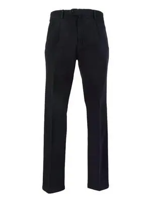 BRIGLIA 1949 Pleated Straight-leg Trousers - Blue