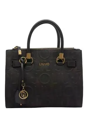 Liu Jo Small Logo-debossed Satchel Bag - Brown