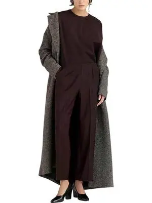 MOMONI Lou Pressed-crease Trousers