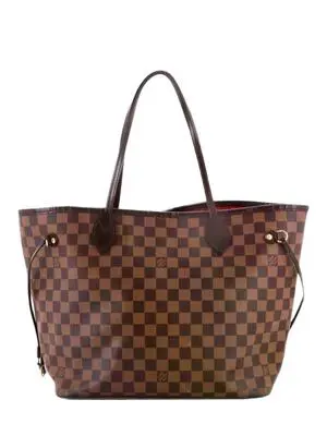 LOUIS VUITTON Neverfull Nm Damier Mm Tote Bag Brown