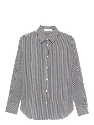 THE FRANKIE SHOP Peri Striped Button-down Shirt - White