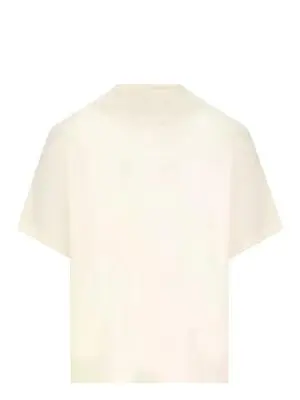 MASSIMO OSTI STUDIO Logo-print T-shirt - Neutrals