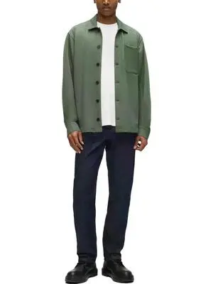 Karl Lagerfeld Buttoned Overshirt Green