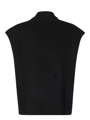 ROBERTO COLLINA Knitted Vest - Black
