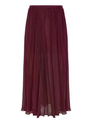 ANINE BING Clementine Skirt Red