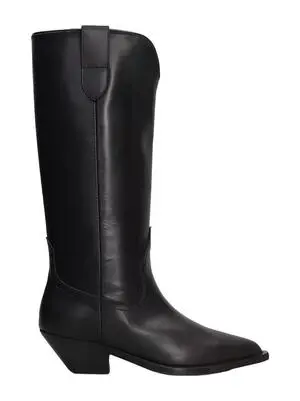 VIA ROMA 15 Via Roma 15 Western-Style Leather Boots