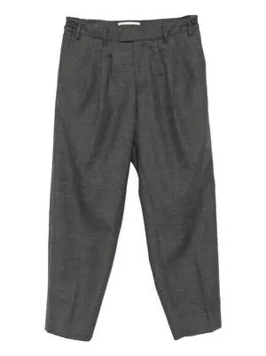 BRIGLIA 1949 Pleated Straight-leg Trousers - Grey