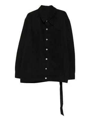 Rick Owens Jumbo Worker Jacket - Black