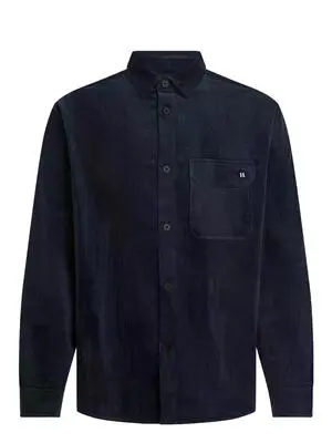 Karl Lagerfeld Corduroy Pocket Shirt - Blue