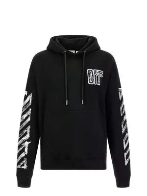 Off-White Motion Arrow Skate Hoodie - Black