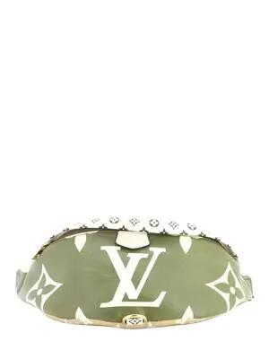 LOUIS VUITTON Limited Edition Colored Monogram Giant Belt Bag - Green