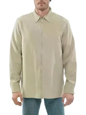 Studio Nicholson Zip-fastening Shirt Jacket - Neutrals