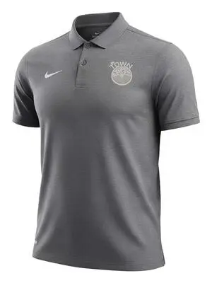 Nike X Nba Golden State Warriors The Town Dry Polo Shirt - Grey
