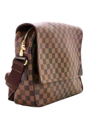 LOUIS VUITTON Shelton Messenger Bag Damier Mm - Brown