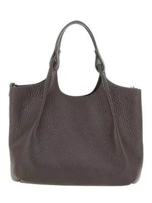 GIANNI CHIARINI Medium Dua Grained Tote Bag - Brown