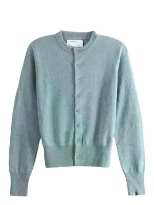 Extreme Cashmere N°300 Little 2 Button-up Cardigan - Blue