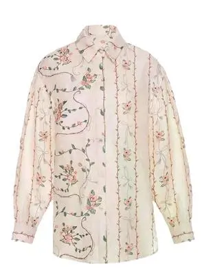 Agua Bendita Cecilia Navegante Shirt - Neutrals
