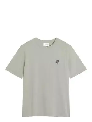 Maison Kitsuné Fox-patch T-shirt - Green