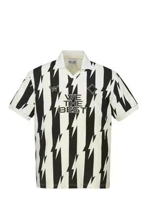 MCM MCM Lightning Bolt Print Polo Shirt