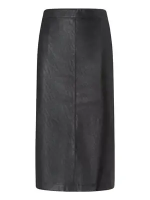 PINKO Nappa Leather-effect Pencil Skirt