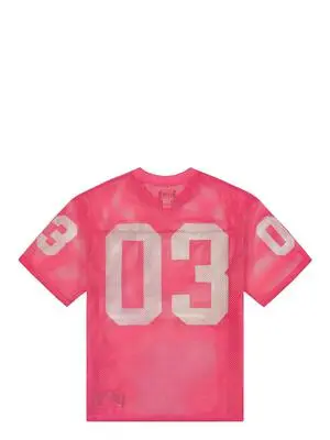 BILLIONAIRE BOYS CLUB Logo-print Mesh T-shirt - Pink