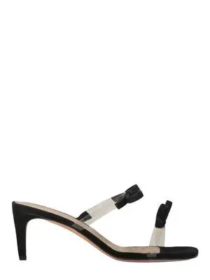 Red Valentino Bow-detail Strap Sandals - Black