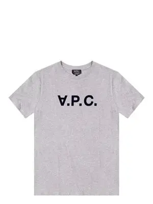 A.p.c. V.p.c. Logo-print T-shirt Grey