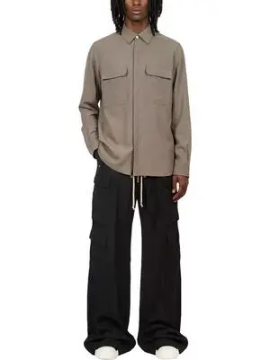Rick Owens Flap-pocket Shirt - Neutrals
