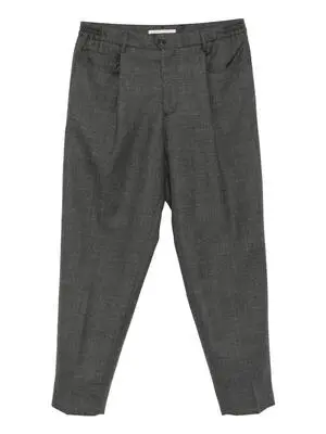 BRIGLIA 1949 Briglia 1949 Bricklane Pleated Trousers In Grey Marl