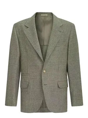 Brunello Cucinelli Single-breasted Blazer - Green