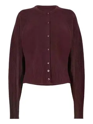WOLFORD Wolford Ribbed-Knit Cropped Cardigan