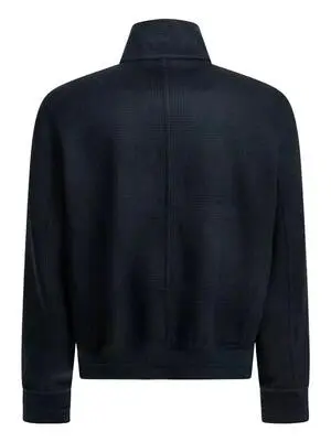 Brunello Cucinelli Hand-crafted Reversible Bomber Jacket - Blue