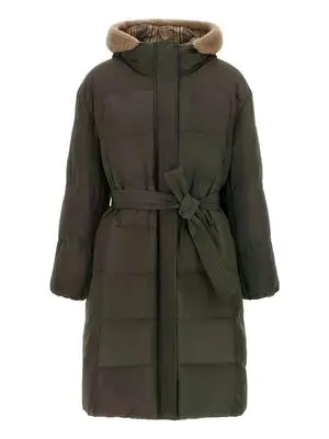 Brunello Cucinelli Boudin-quilted Down Jacket - Green