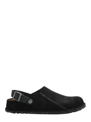 BIRKENSTOCK Birkenstock Suede Flat Mules