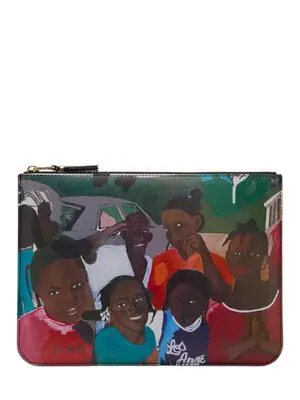 Comme Des Garçons Henry Taylor Zip Pouch - Black