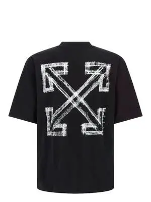 Off-White Motion Arrow Skate T-shirt - Black