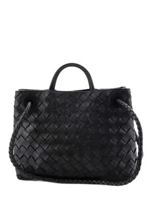 BOTTEGA VENETA Andiamo Top Handle Bag Intrecciato Nappa Small Satchel