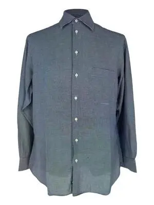Giorgio Armani Le Collezioni Button-down Shirt - Blue