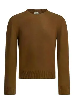 ALTUM Cashmere Crew Neck Sweater - Brown
