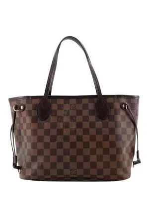 LOUIS VUITTON Damier Pm Tote Bag - Brown