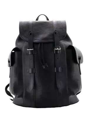 LOUIS VUITTON Christopher Epi Leather Pm Backpack - Black