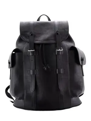 LOUIS VUITTON Christopher Epi Leather Pm Backpack - Black