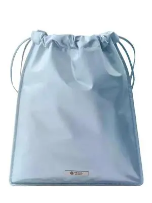Prada Prada Silk Duchess Pouch Blue