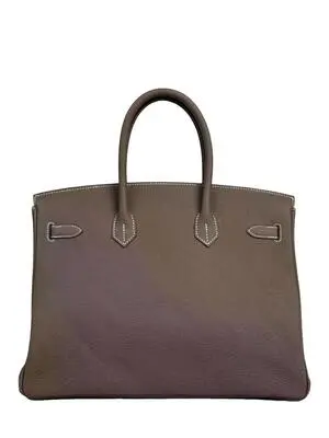 Hermès 2023 Birkin 35 Handbag Grey