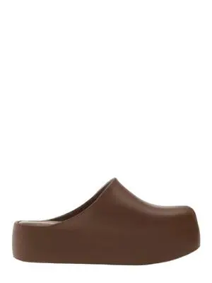 Melissa Free Platform Clogs Brown