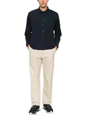 C.P. COMPANY Lens-detail Button-up Shirt - Blue